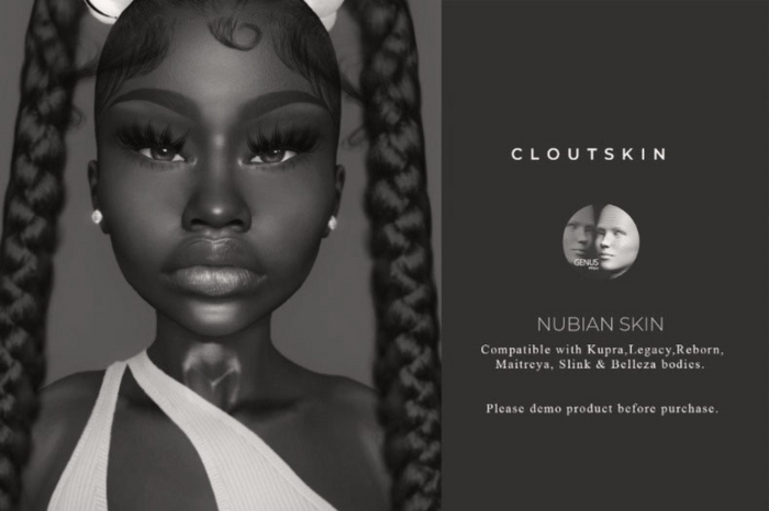 Second Life Marketplace Nubian Skin Demo